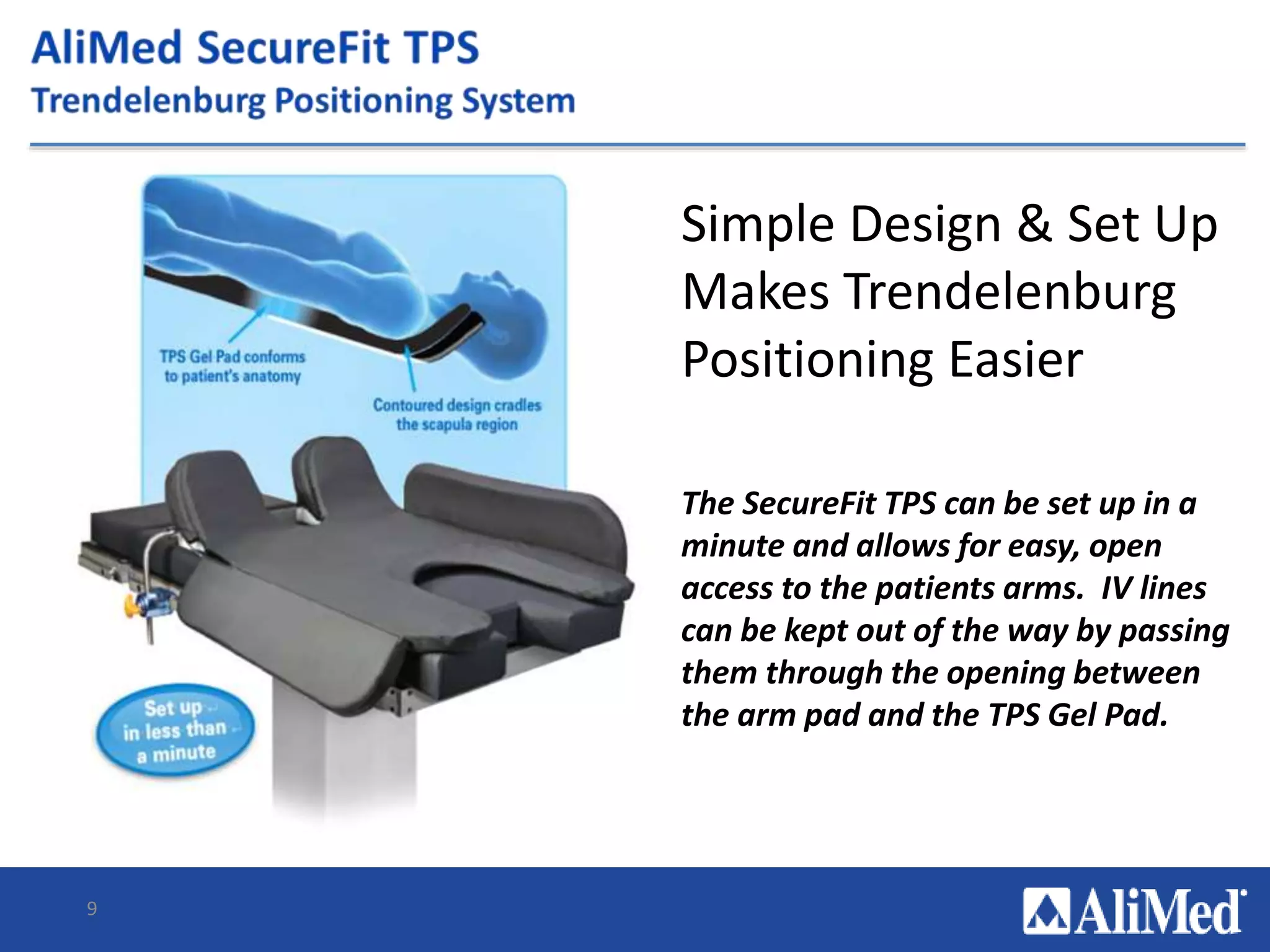 Secure Fit TPS - Trendelenburg Positioning System | PPTX