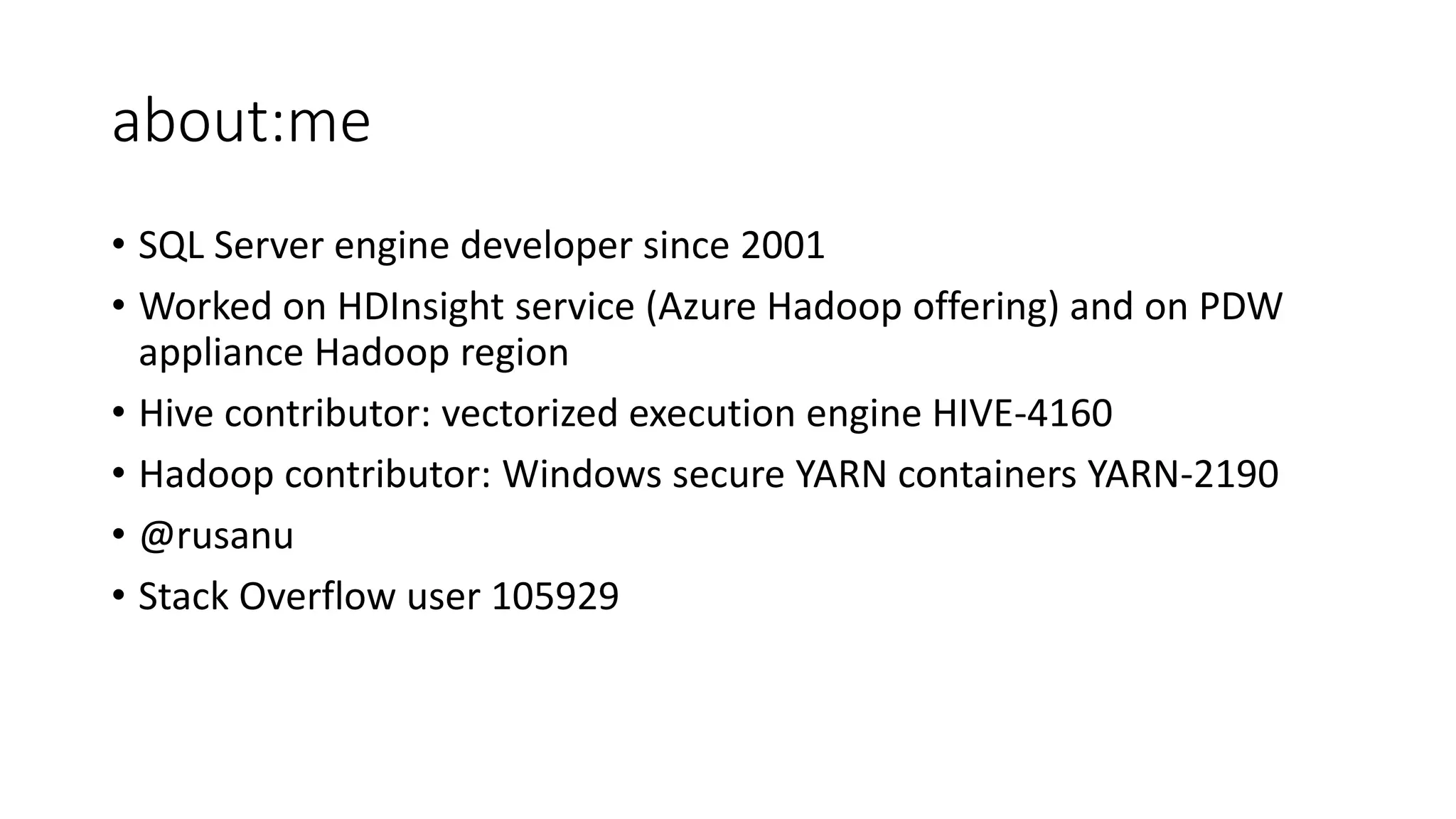 Secure Hadoop Clusters On Windows Platform Ppt