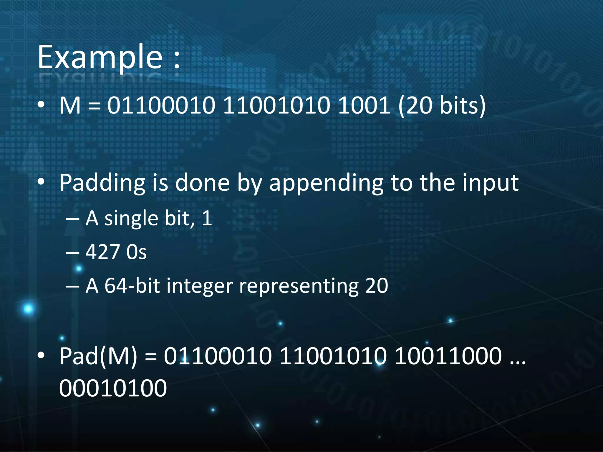 Secure Hashing Techniques - Introduction | PPTX