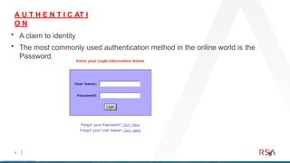 SecureID RSA, Multifactor Authentication | PPTX