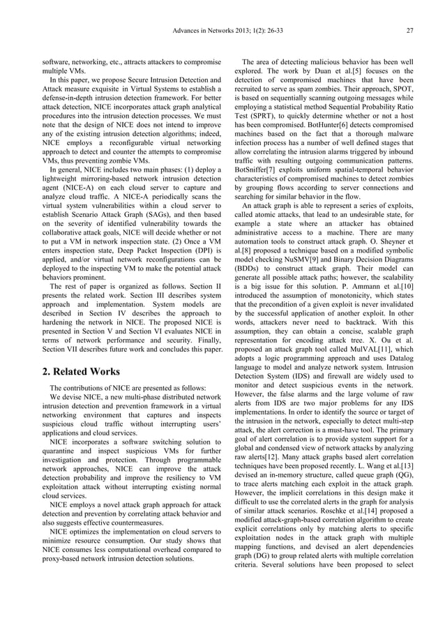 Secure Intrusion Detection And Attack Measure Selection Pdf