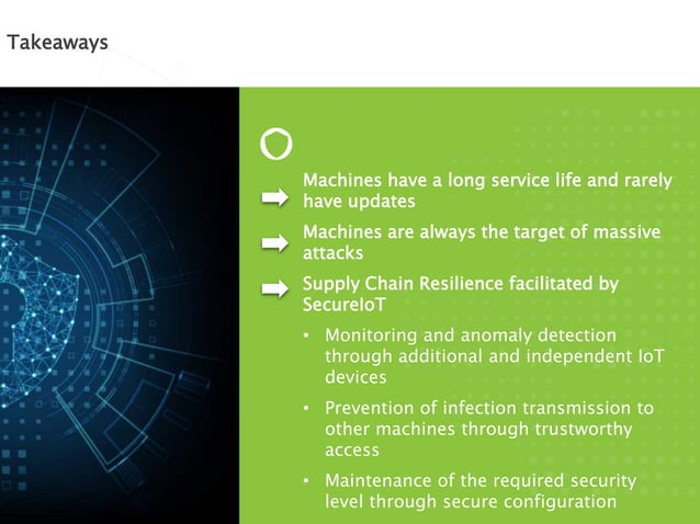 SecureIoT MVI use case pitch presentation | PPT