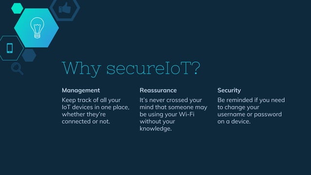 secureIoT Presentation #1 | PPT
