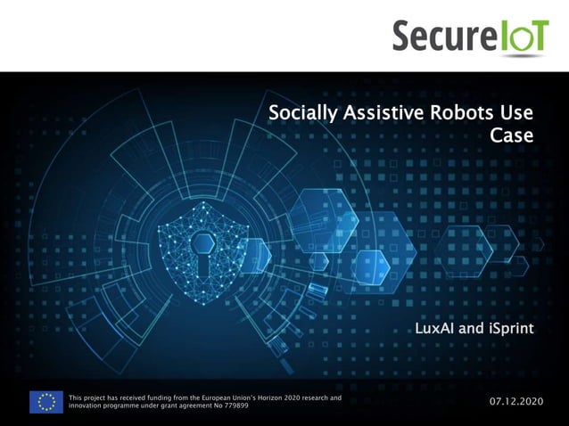 SecureIoT SAR use case presentation | PPT