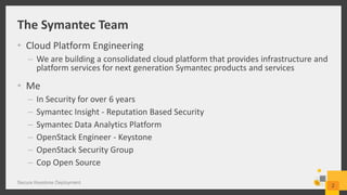 Secure Keystone Deployment | PPT