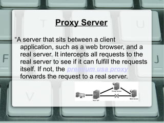 Securely managed and timed proxy server | PPT