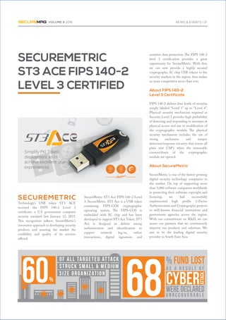 SecureMetric's SecureMAG Volume 8 | PDF