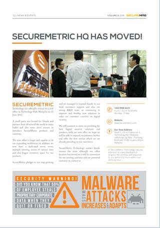 SecureMetric's SecureMAG Volume 8 | PDF