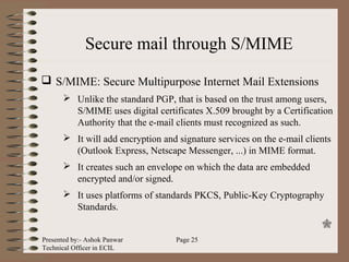 Secure Mail Application's by Ashok Panwar | PPT