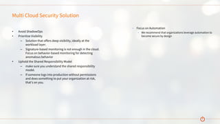 Security Considerations for Microservices and Multi cloud | PDF