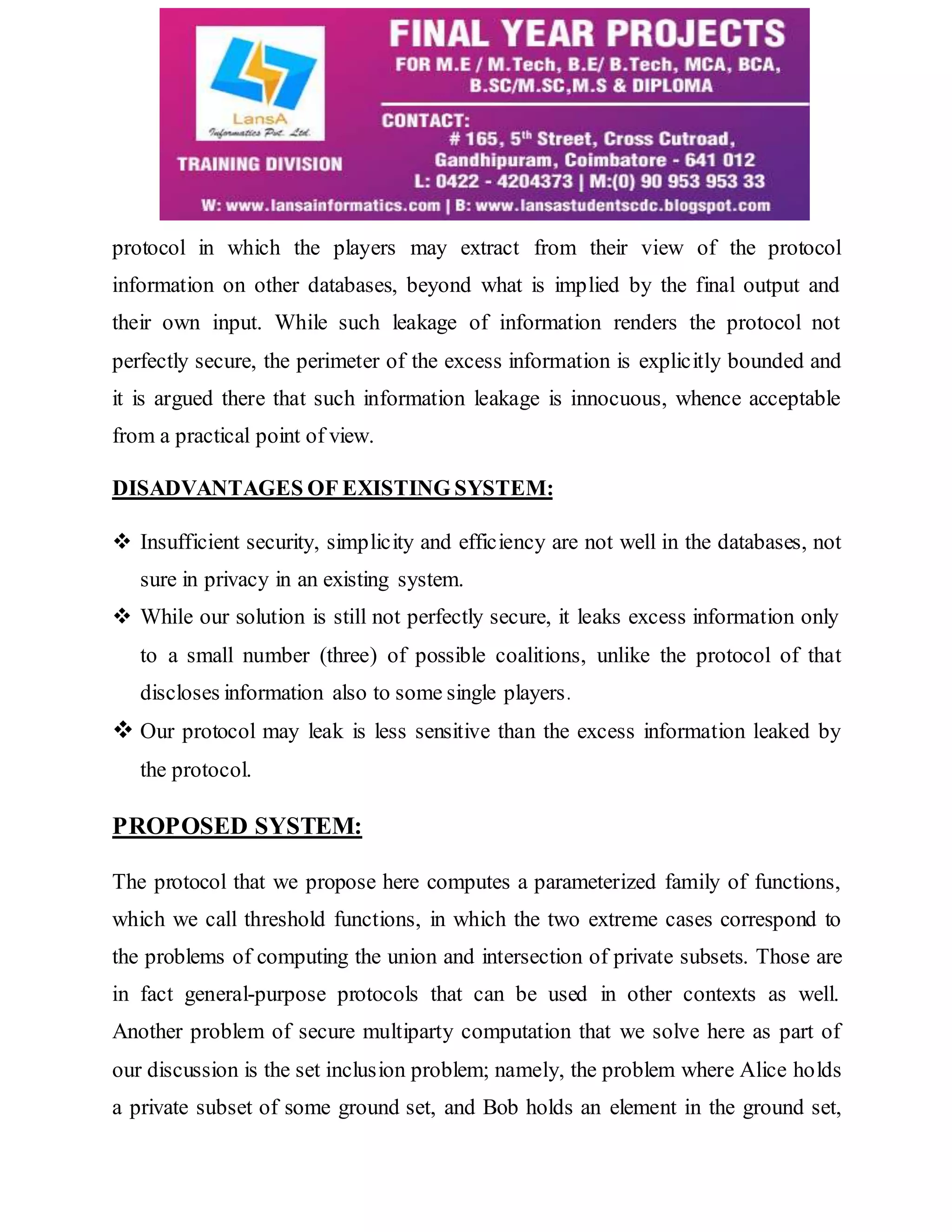 Secure Mining Of Association Rules In Horizontally Distributed Databases Pdf