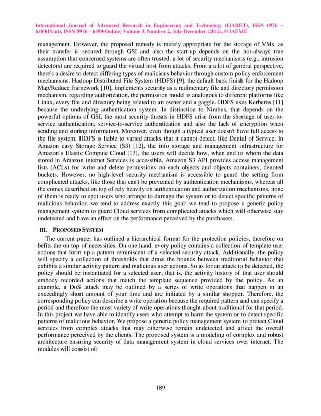 Secure Modelling Schema Of Distributed Information Access Management In