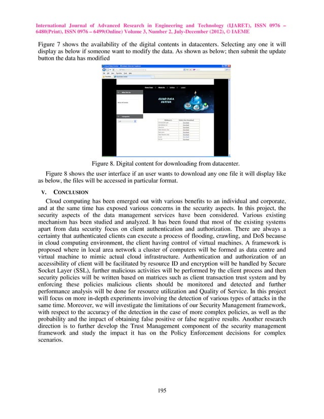 Secure Modelling Schema Of Distributed Information Access Management In