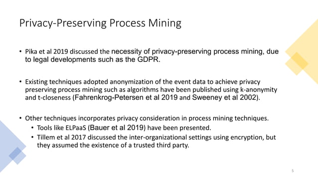 Secure Multi Party Computation For Inter Organizational Process Mining Ppt