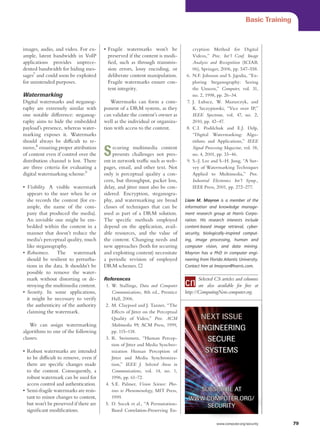 Secure multimedia | PDF