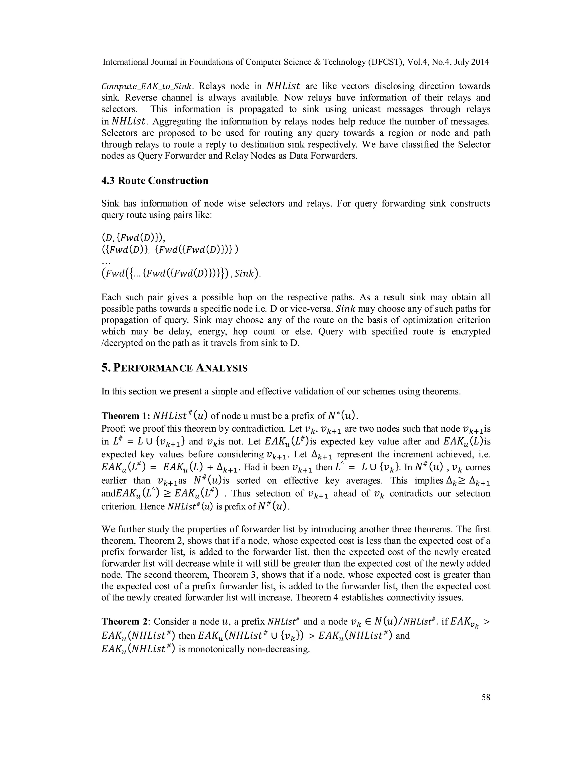 Secure Multipath Routing Scheme Using Key Pdf