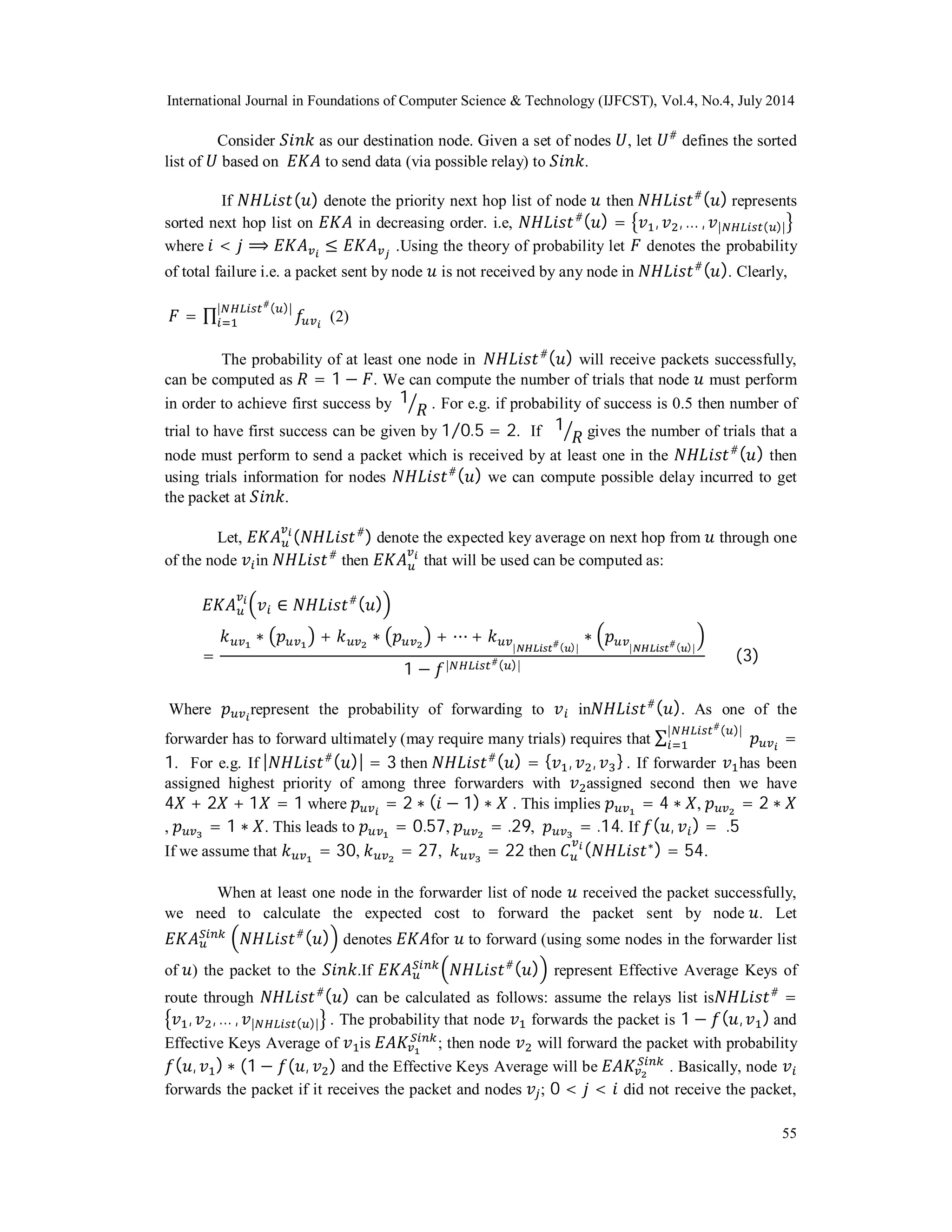 Secure Multipath Routing Scheme Using Key Pdf