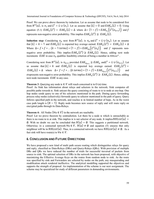 Secure Multipath Routing Scheme Using Key Pdf Free Download