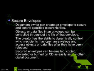 Secure Objects | PPT