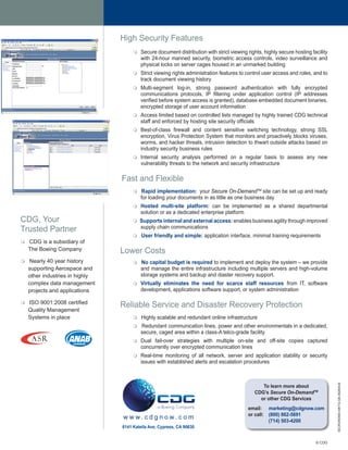 Secure on demand from cdg | PDF