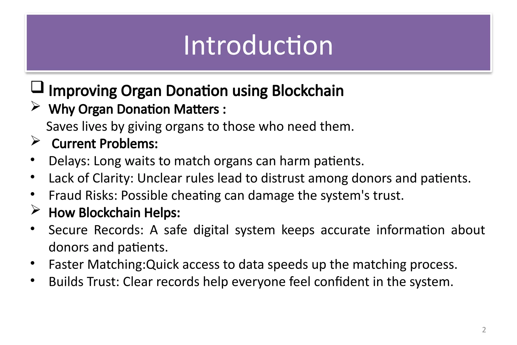Secure Organ Donation Management Using Blockchain.pptx