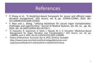 Secure Organ Donation Management Using Blockchain.pptx