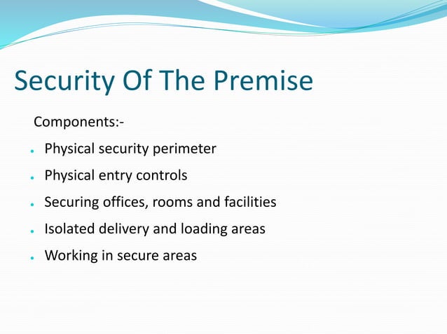 Secure physical infrastructure | PPT