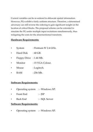 Secure power grid simulation on cloud | PDF