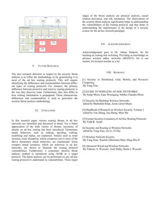 Secure routing Adhoc Networks | PDF | Information and Network Security | Computing