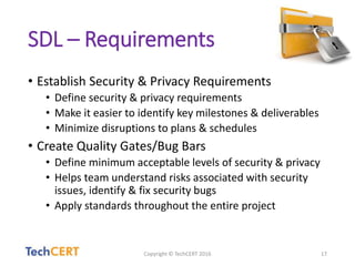 Security Culture from Concept to Maintenance: Secure Software ...