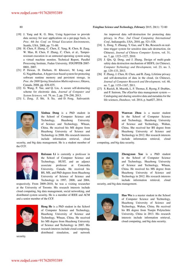 Secure sensitive data sharing on a big data platform | PDF