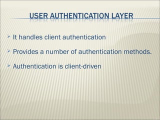 Secure shell protocol | PPT