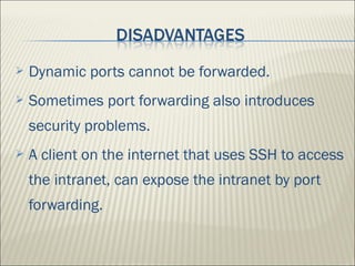 Secure shell protocol | PPT