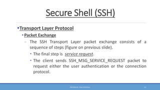 Secure Shell(ssh) | PPTX