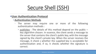 Secure Shell(ssh) | PPTX