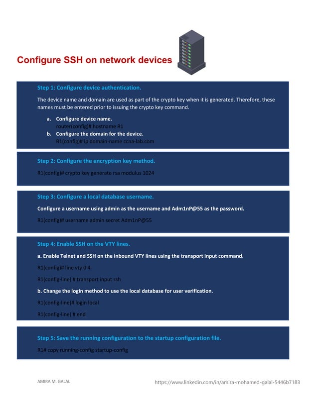Secure shell(ssh) AND telnet AND CONSOLE | PDF