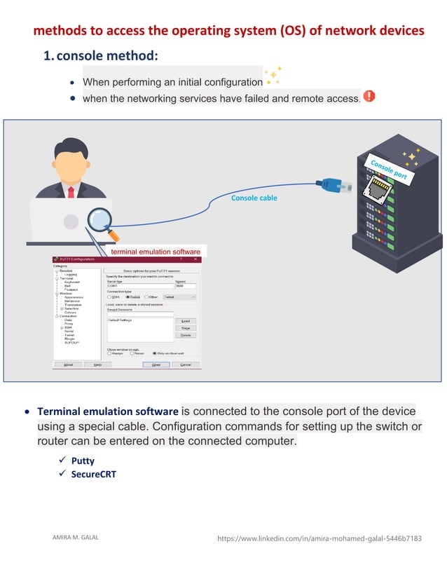 Secure shell(ssh) AND telnet AND CONSOLE | PDF