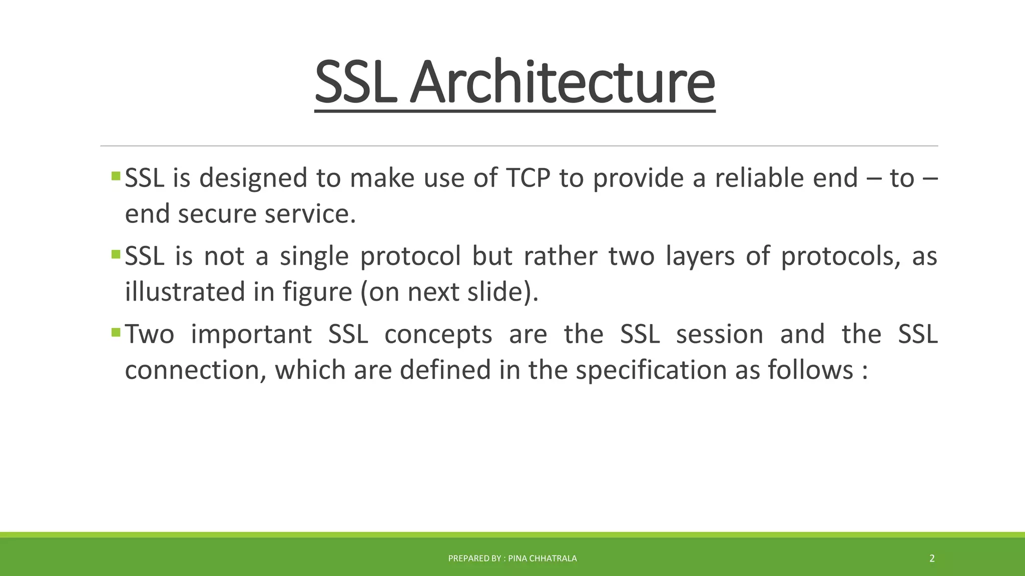 Secure Socket Layer | PPTX