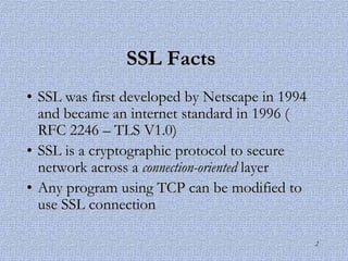 Secure socket layer | PPT