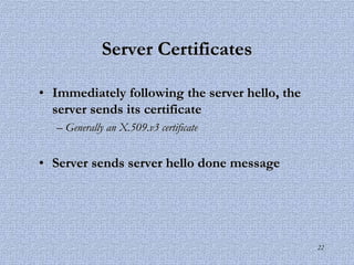 Secure socket layer | PPT