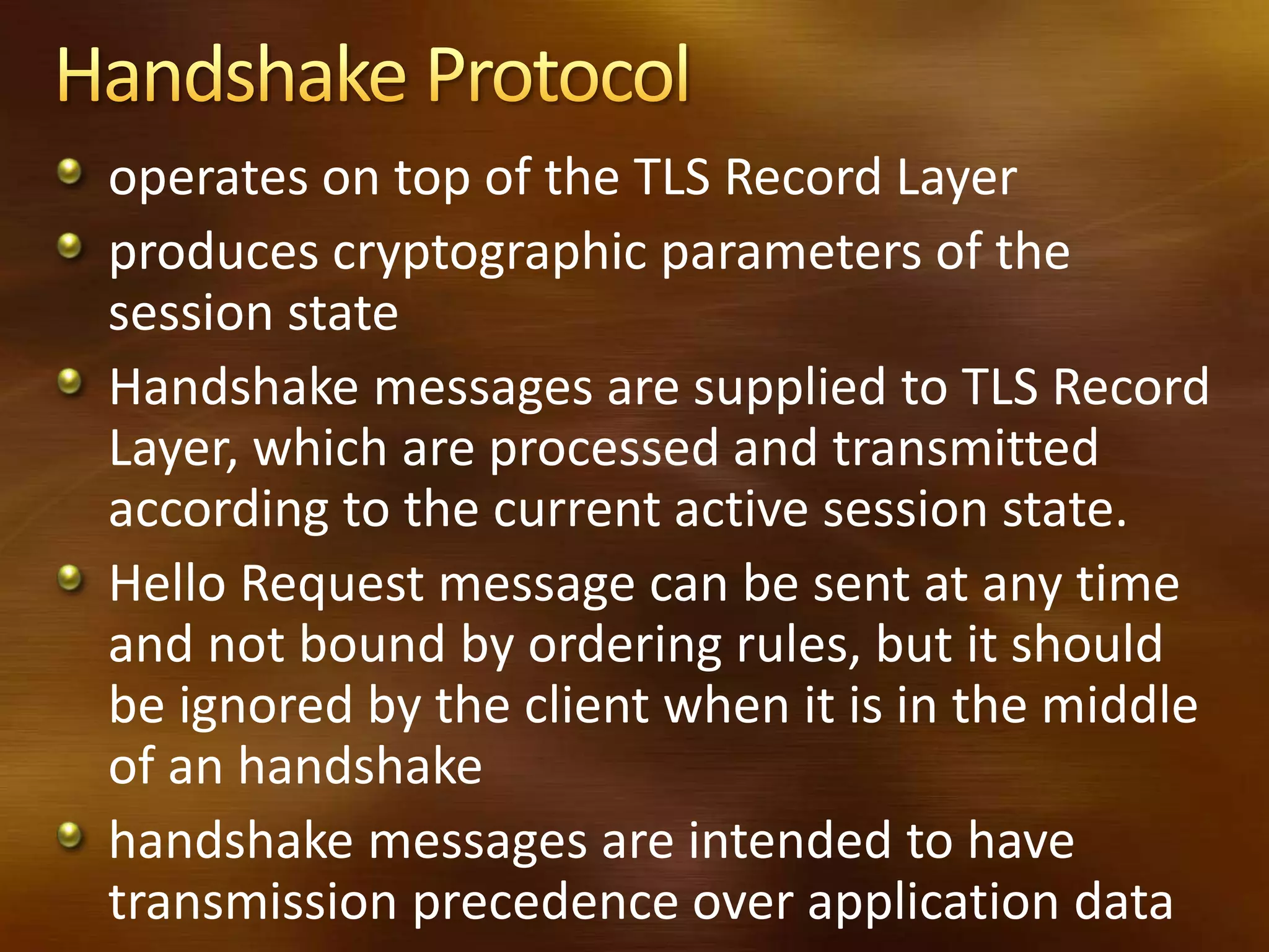 Secure Socket Layer Ppt