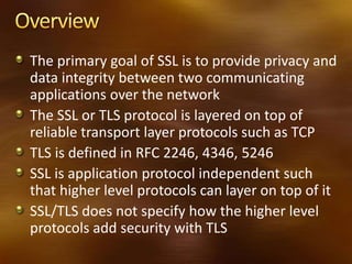 Secure socket layer | PPT
