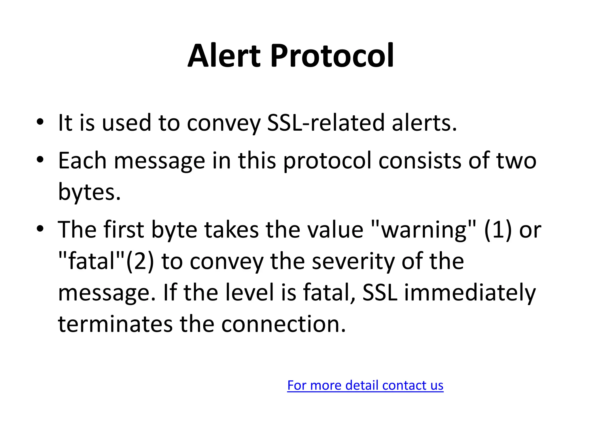 Secure Socket Layerppt Ssl For Websecurity Ppt