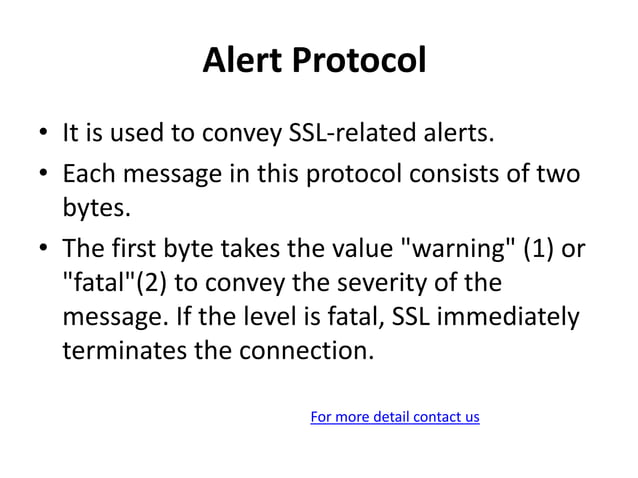 Secure Socket Layerppt Ssl For Websecurity Ppt