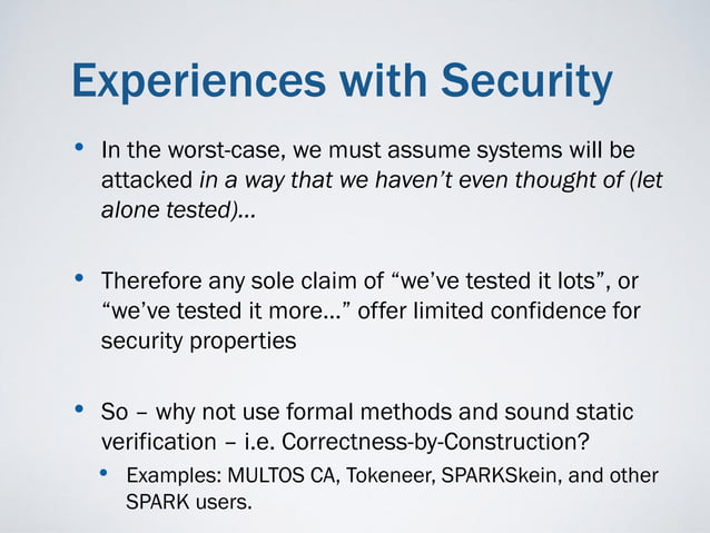 Secure software chapman | PPT