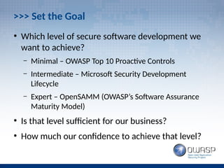 Secure Software Development Adoption Strategy | PDF | Web Development | Internet