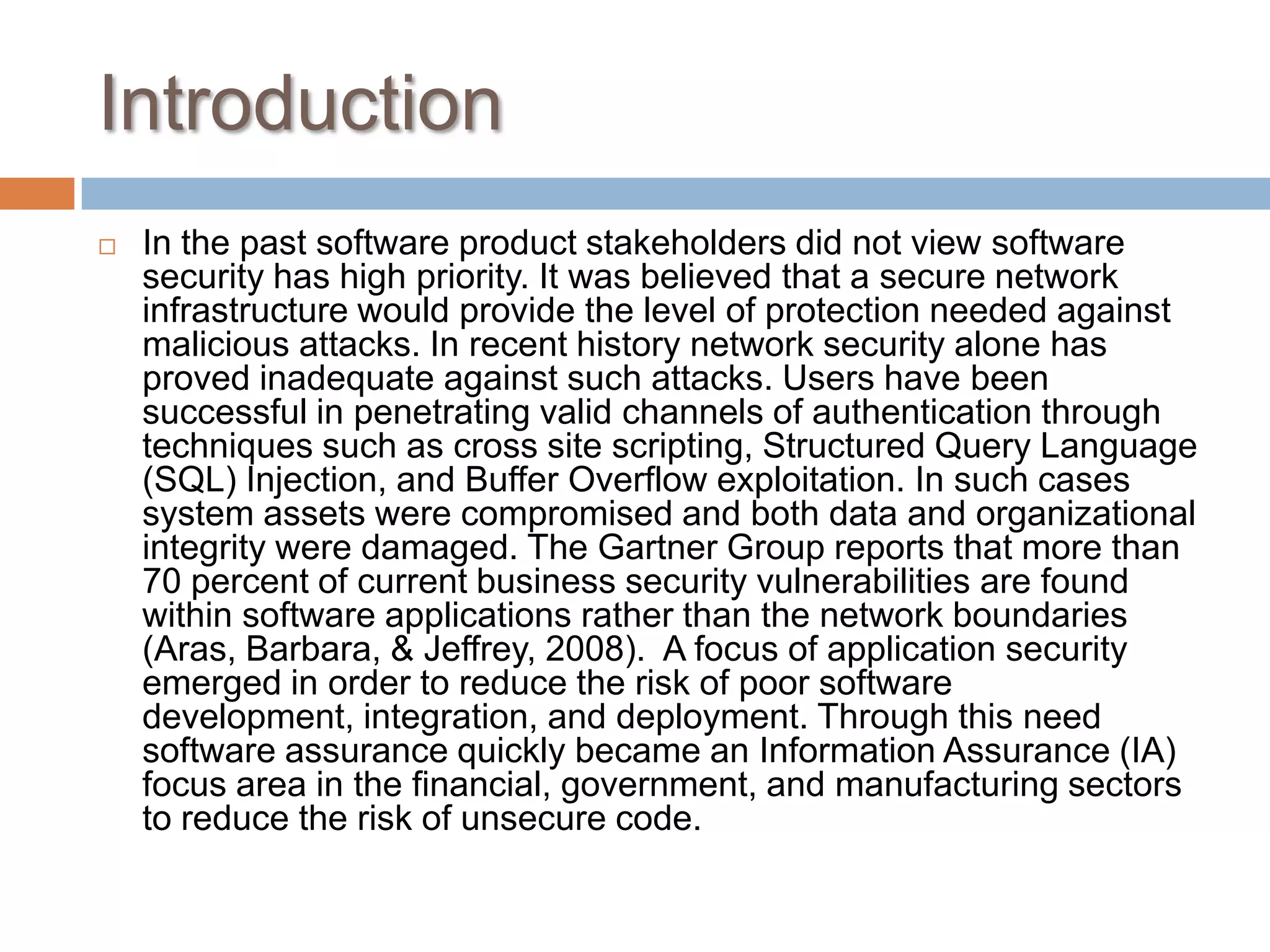 Secure Software Development Life Cycle | PPTX