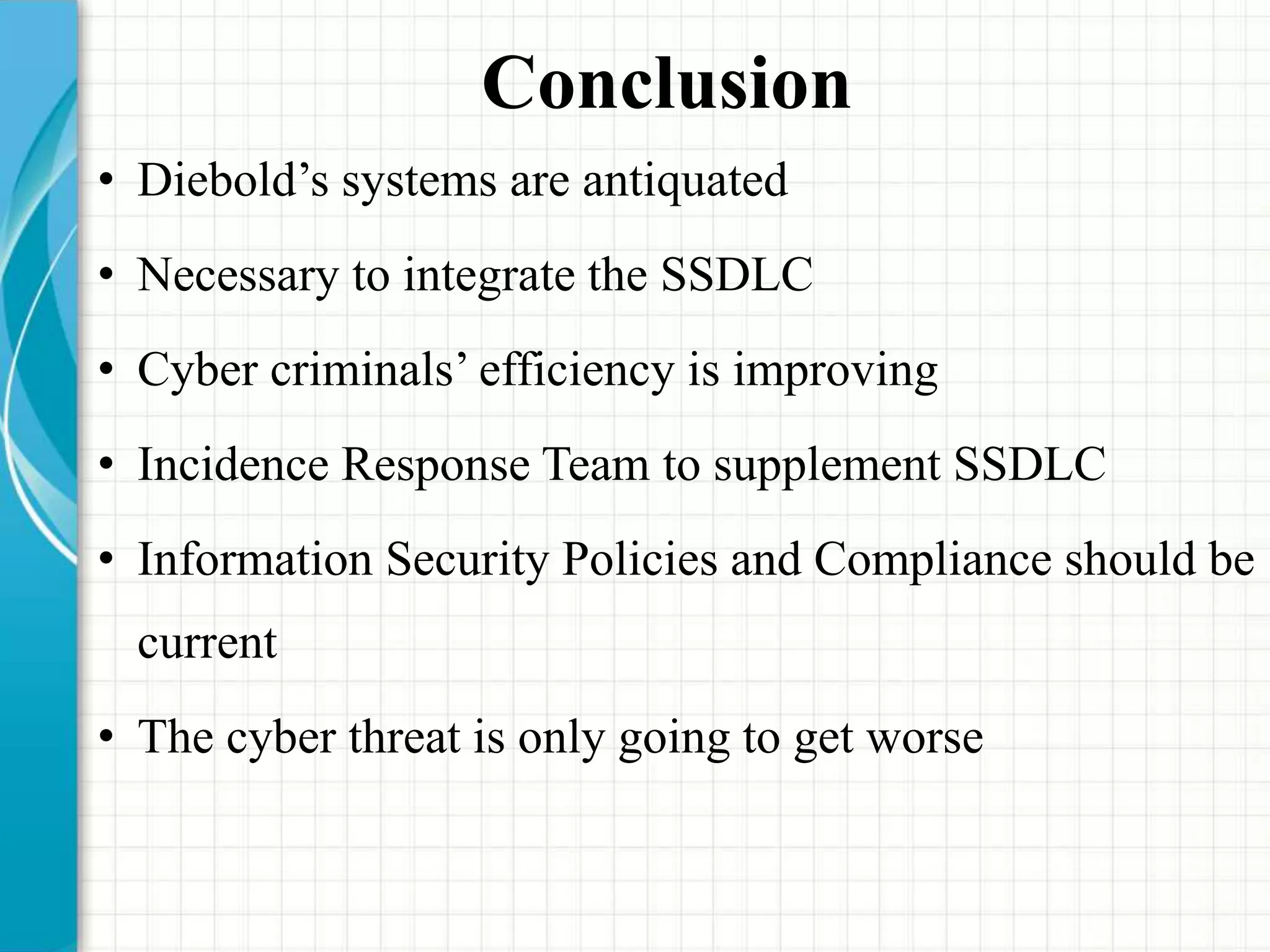 Secure Software Development Lifecycle Pptx