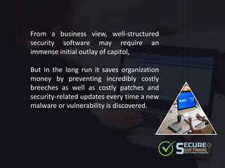 Software engineering, Secure software engineering training | PPT