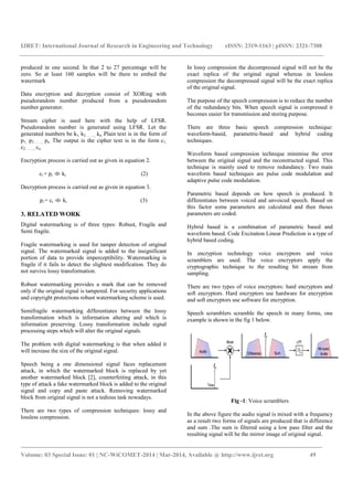 Secure speech with lfsr | PDF